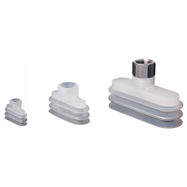 Oval vacuum cups, flat, universal and oval vacuum cups, 2.5 bellows ...