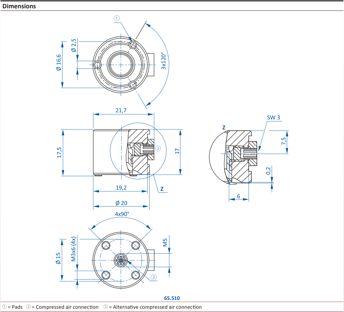 FIPA - Bernoulli vacuum cups SX-B 伯努利真空吸盤 - 昇歆科技 Cheerbright