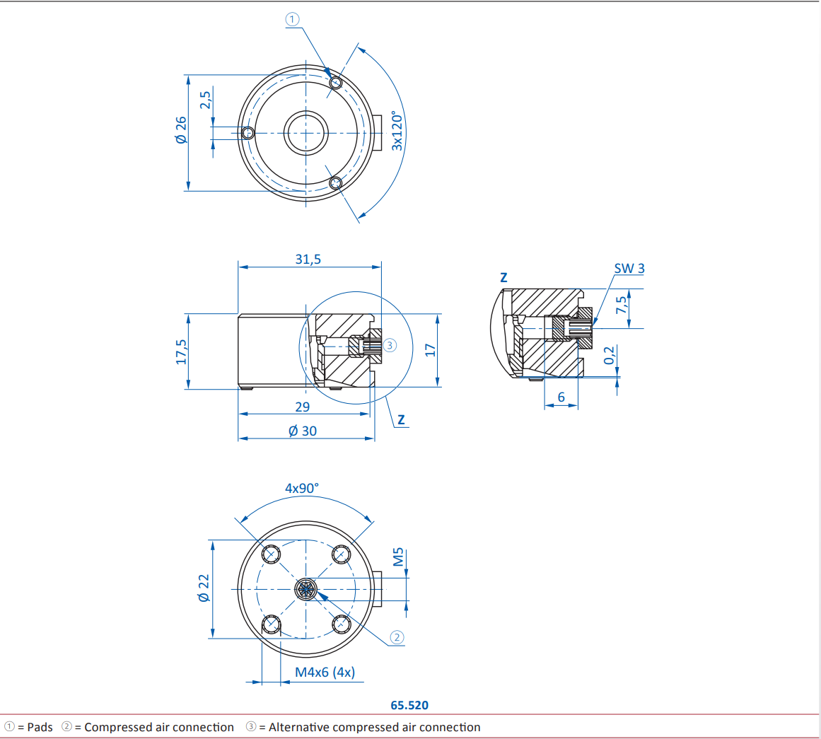 FIPA - Bernoulli vacuum cups SX-B 伯努利真空吸盤 - 昇歆科技 Cheerbright